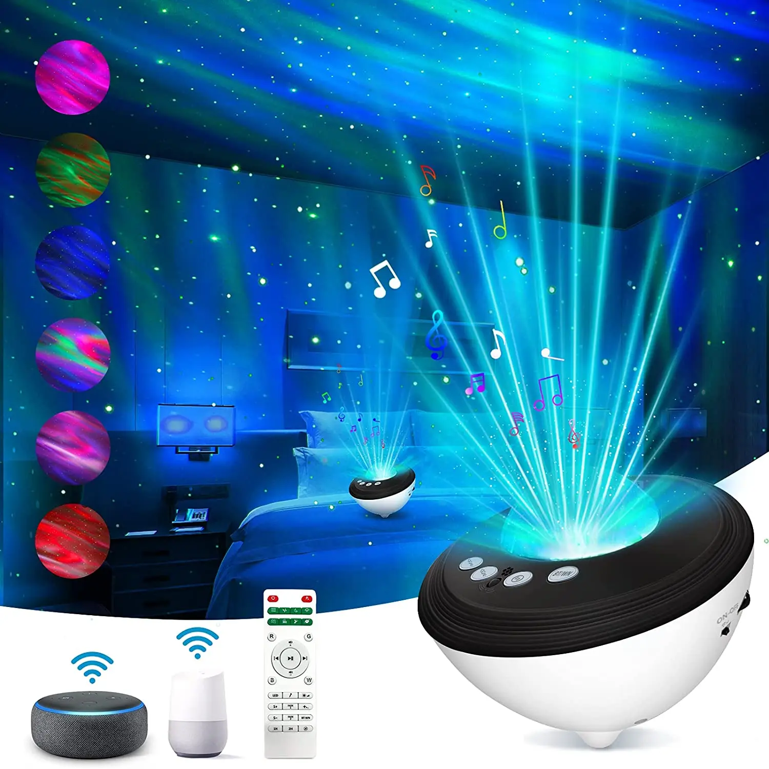 Wifi-Laser-Galaxy-Star-Projector-TUYA-Smart-Aurora-Starry-Sky-Christmas ...