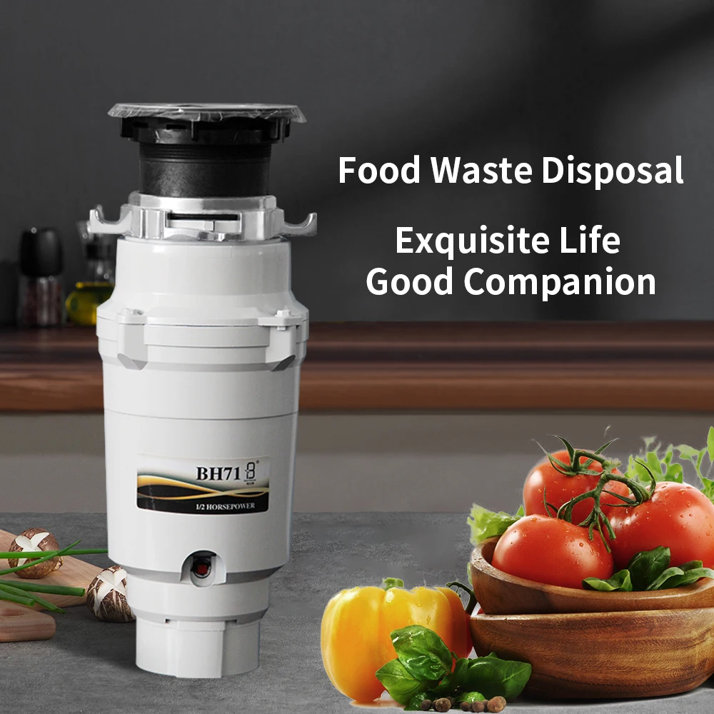 Bone-Hammer-Food-Waste-Disposal-1-2HP-Kitchen-Garbage-Processor ...