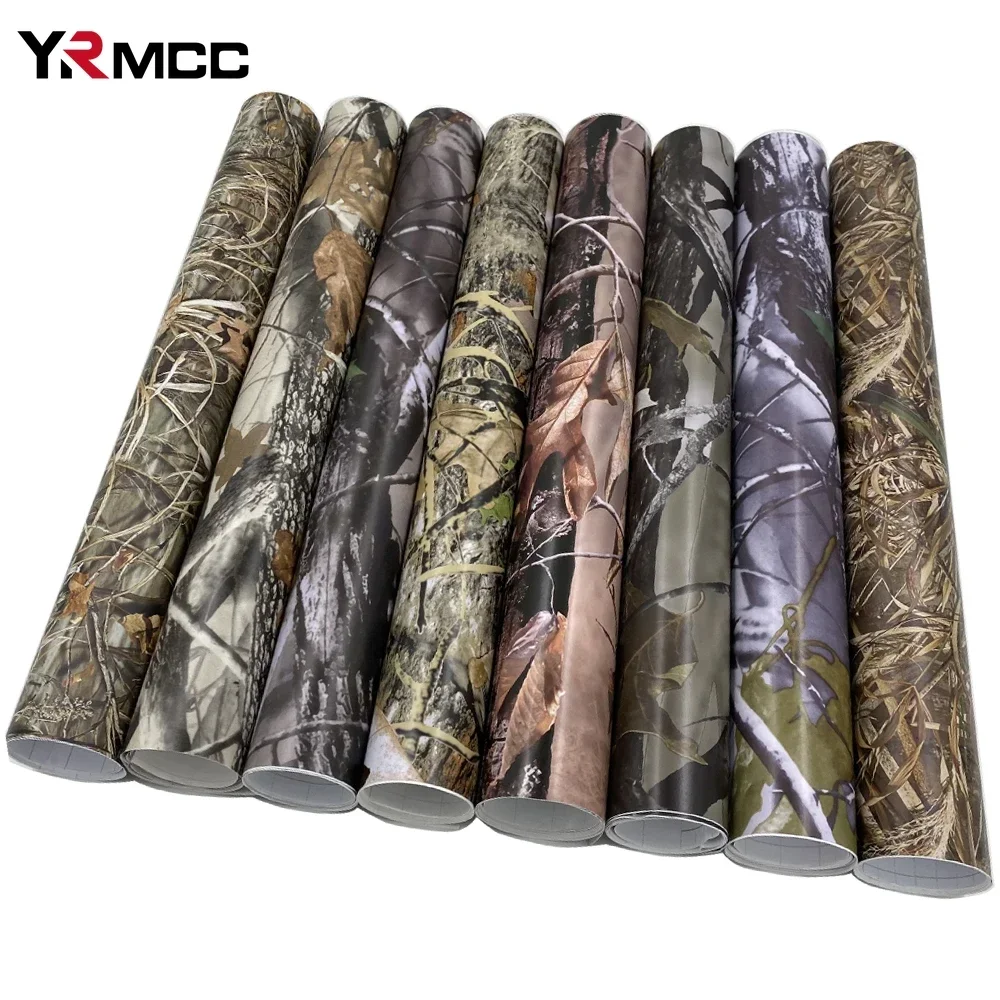 Camouflage Vinyl Film Camo Vinyl Film Self-Adhesive Cars Stickers for ...
