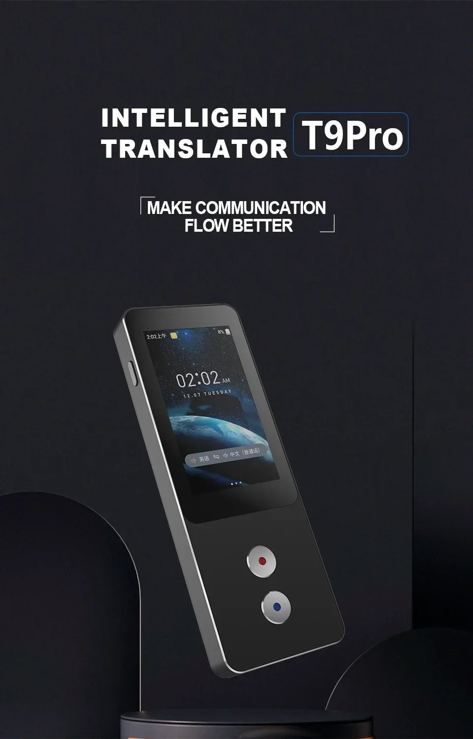 T9pro-Intelligent-Voice-Translator-Portable-Translate-Machine-Wifi ...