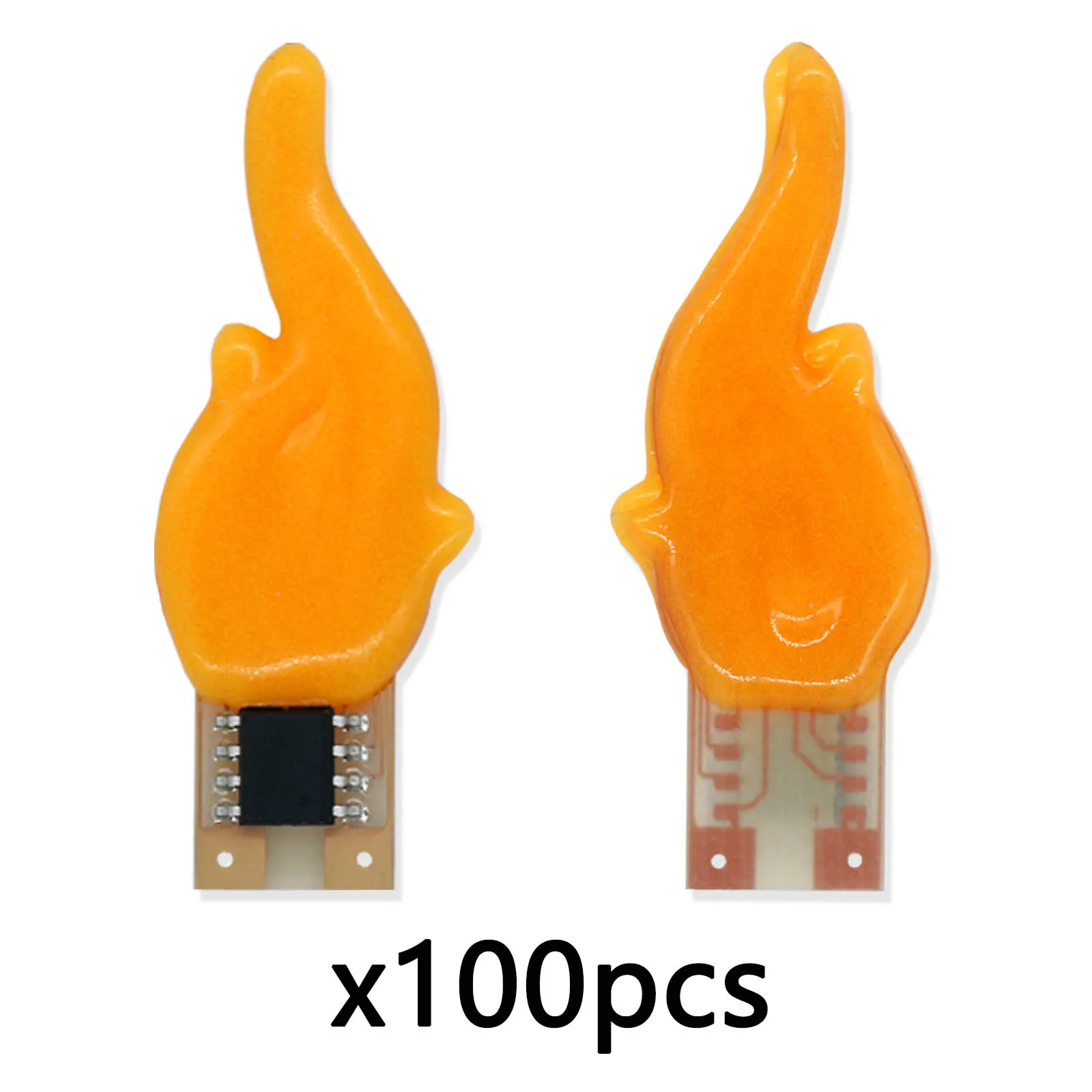 100PCS-Edison-Flame-Flash-Candle-Lamp-DC3-DC4V-DC5V-1900K-Warm-White ...