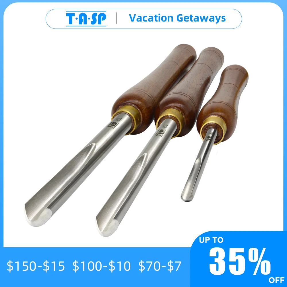 TASP HSS Holz Drehen Meißel Spindel Schüssel Solarplexus Drechseldrehmaschine Werkzeuge ...