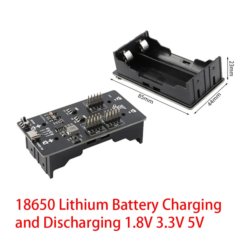 Type-C Single-chip Uninterruptible Power Module 18650 Lithium Battery ...