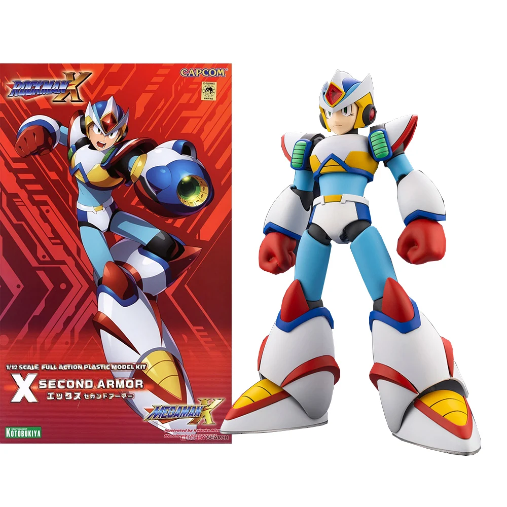In-Stock-Original-Kotobukiya-MEGA-MAN-ROCKMAN-X-SECOND-ARMOR-Assembly ...