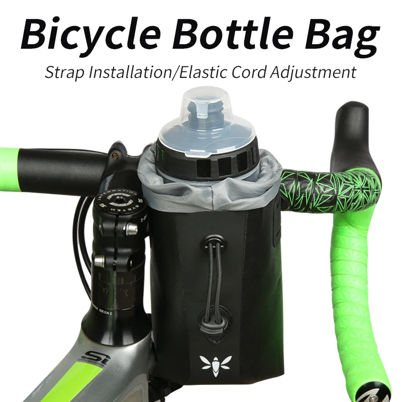 Portable Bicycle Water Bottle Bag 0.8L MTB Road Bike Waterproof ...
