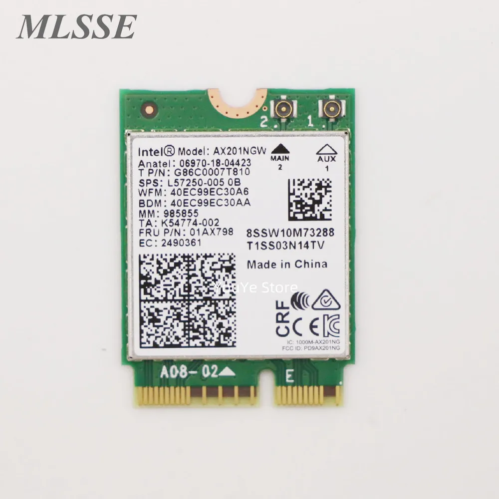 For-Intel-AX201-Bluetooth-5-0-NGFF-Button-Wifi-Card-AX201NGW-01AX798 ...