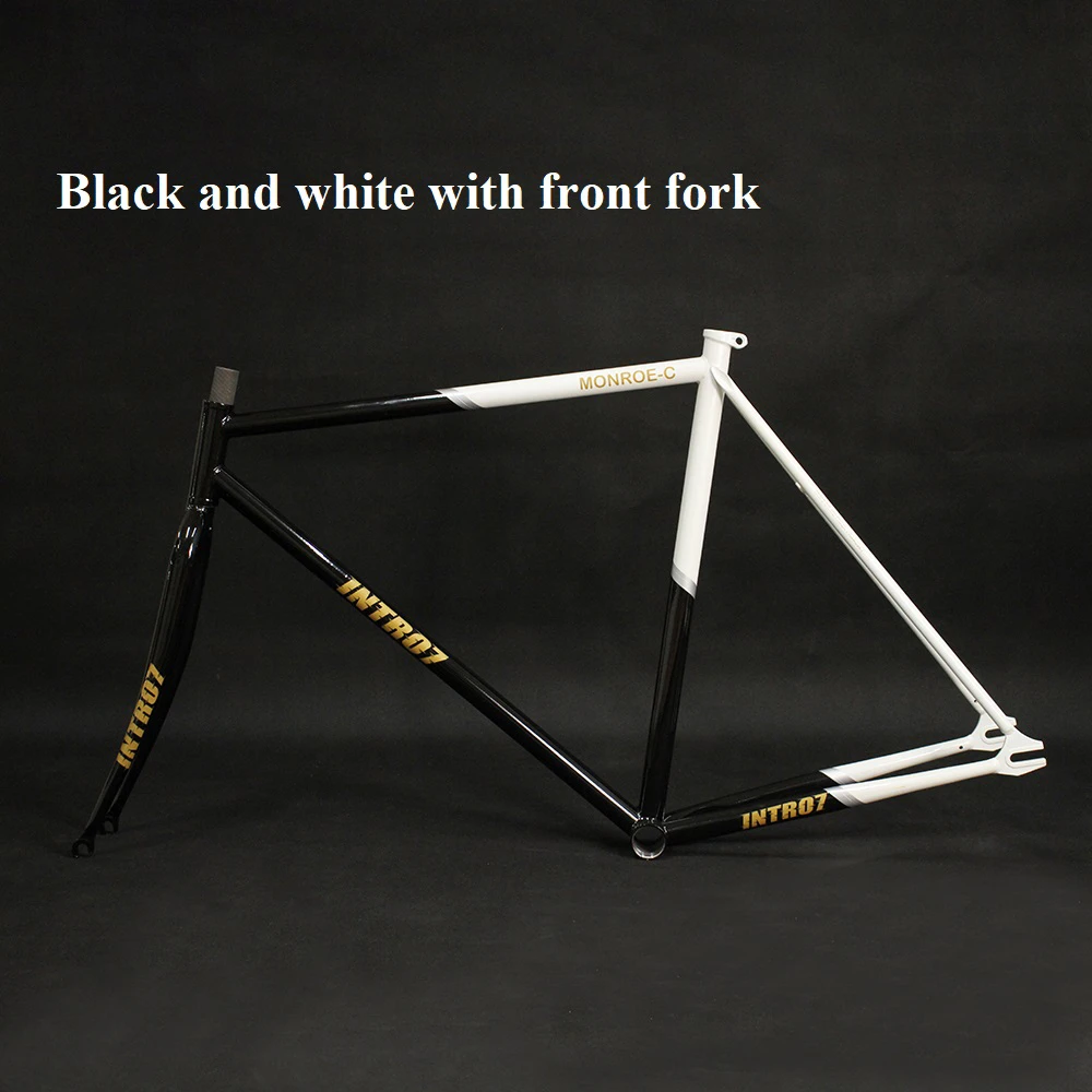 Intro7 Crmo4130 Steel Frame I7 Monroe-c Retro Track Bike Single Speed ...
