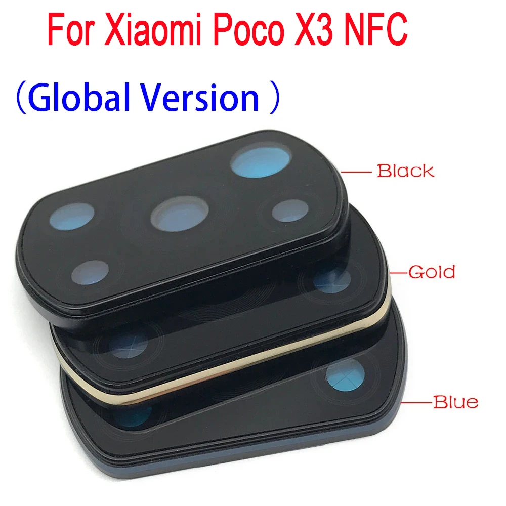 NEW-Rear-Back-Camera-Glass-Lens-For-Xiaomi-POCO-X3-NFC-Global-Version ...