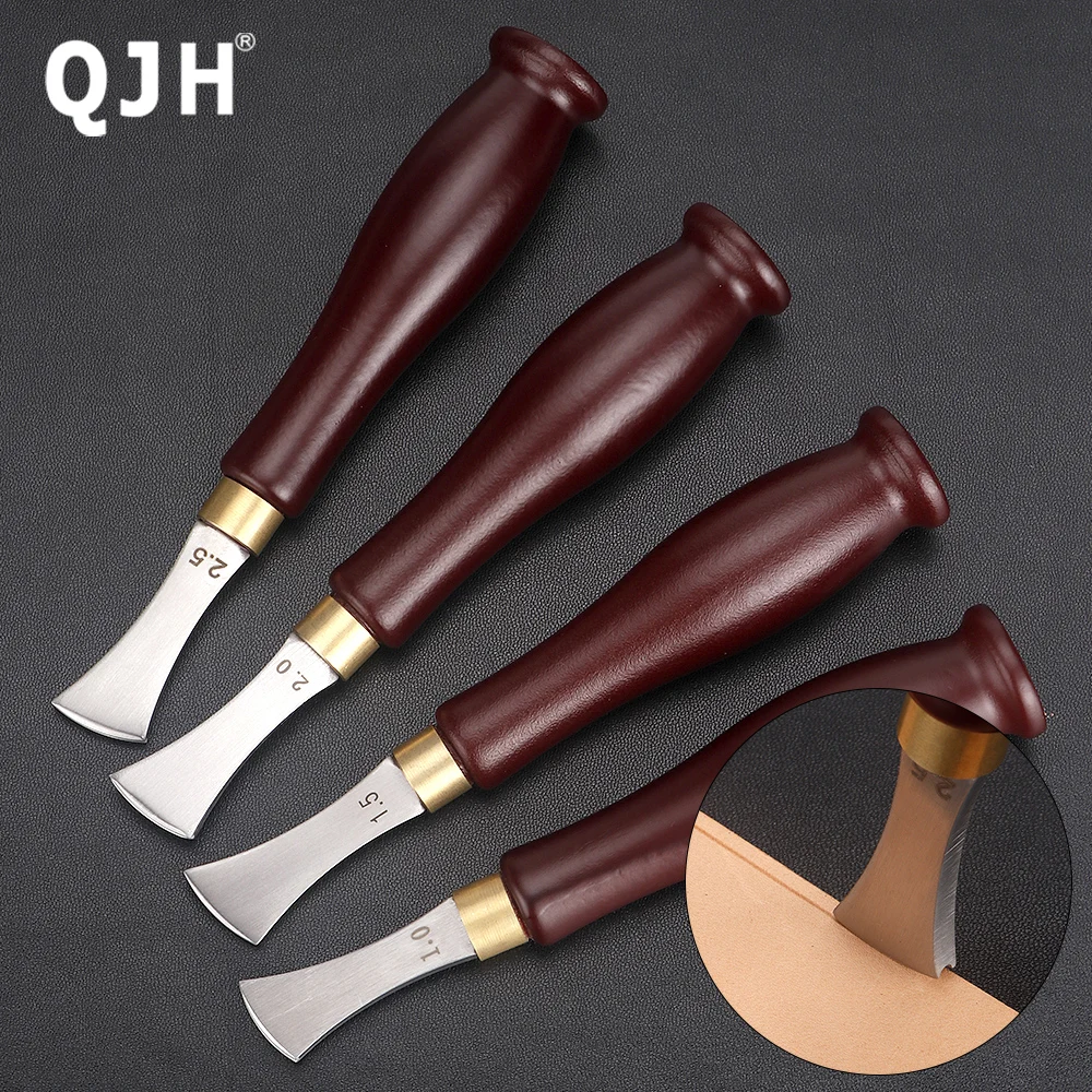 QJH-Leather-Edge-Creaser-Line-Marker-Groover-Trimmer-Stainless-Steel ...