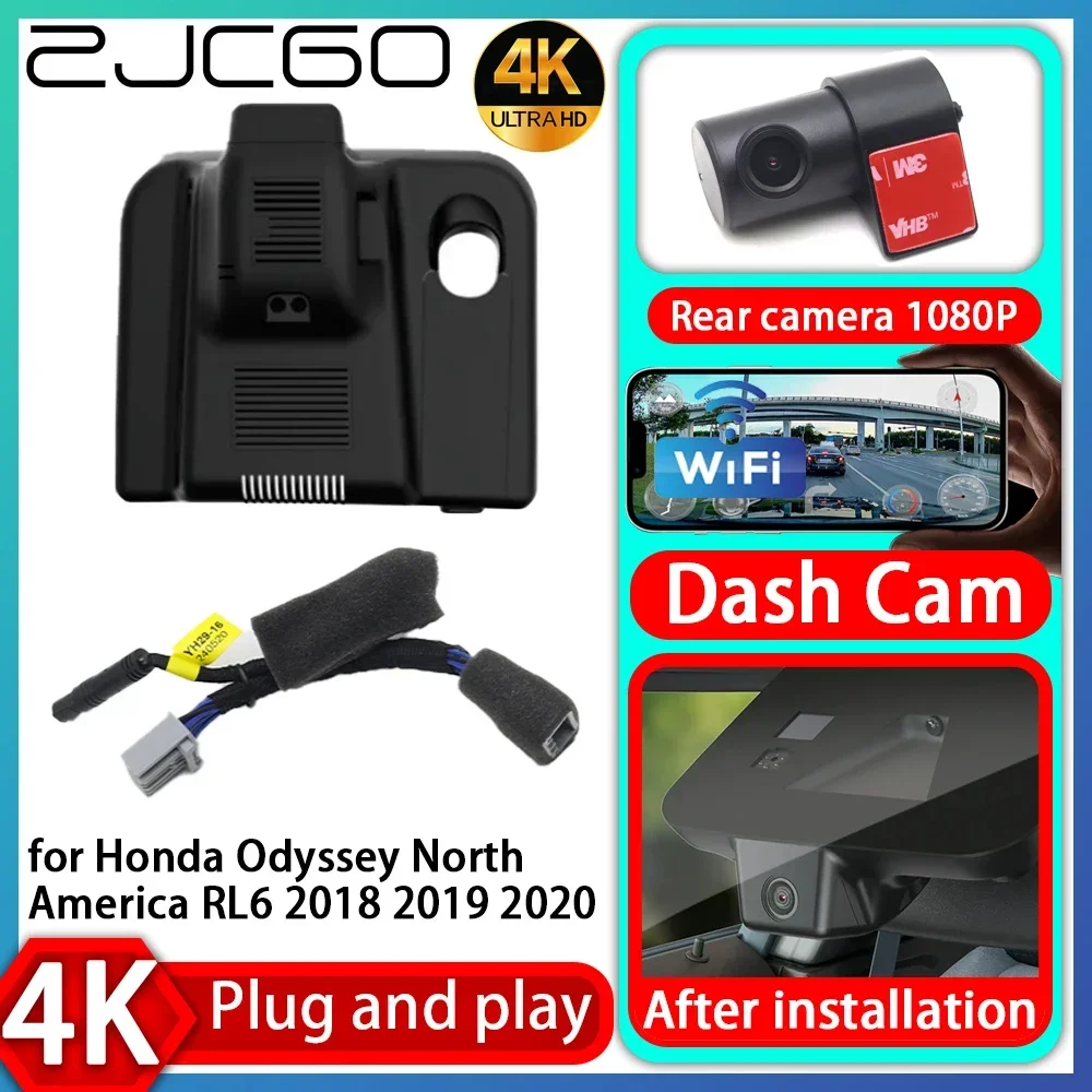 ZJCGO-UHD-4K-2160P-Plug-and-Play-DVR-Dash-Cam-Video-Recorder-for-Honda ...