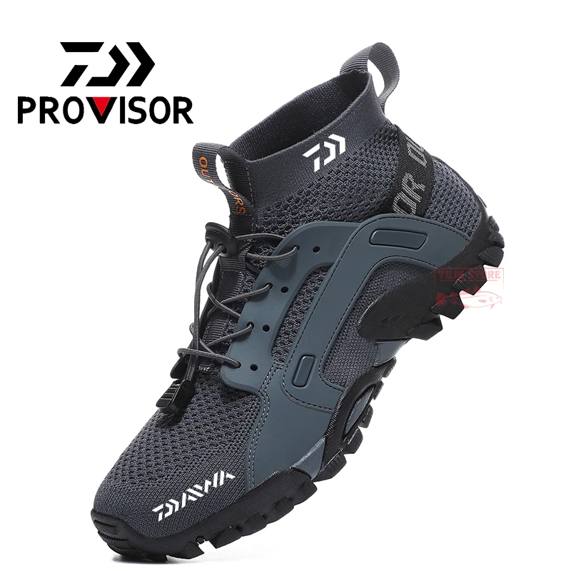 2023 Daiwa Fishing Shoes Men's Mesh Non slip Fishing Shoes Outdoor ...