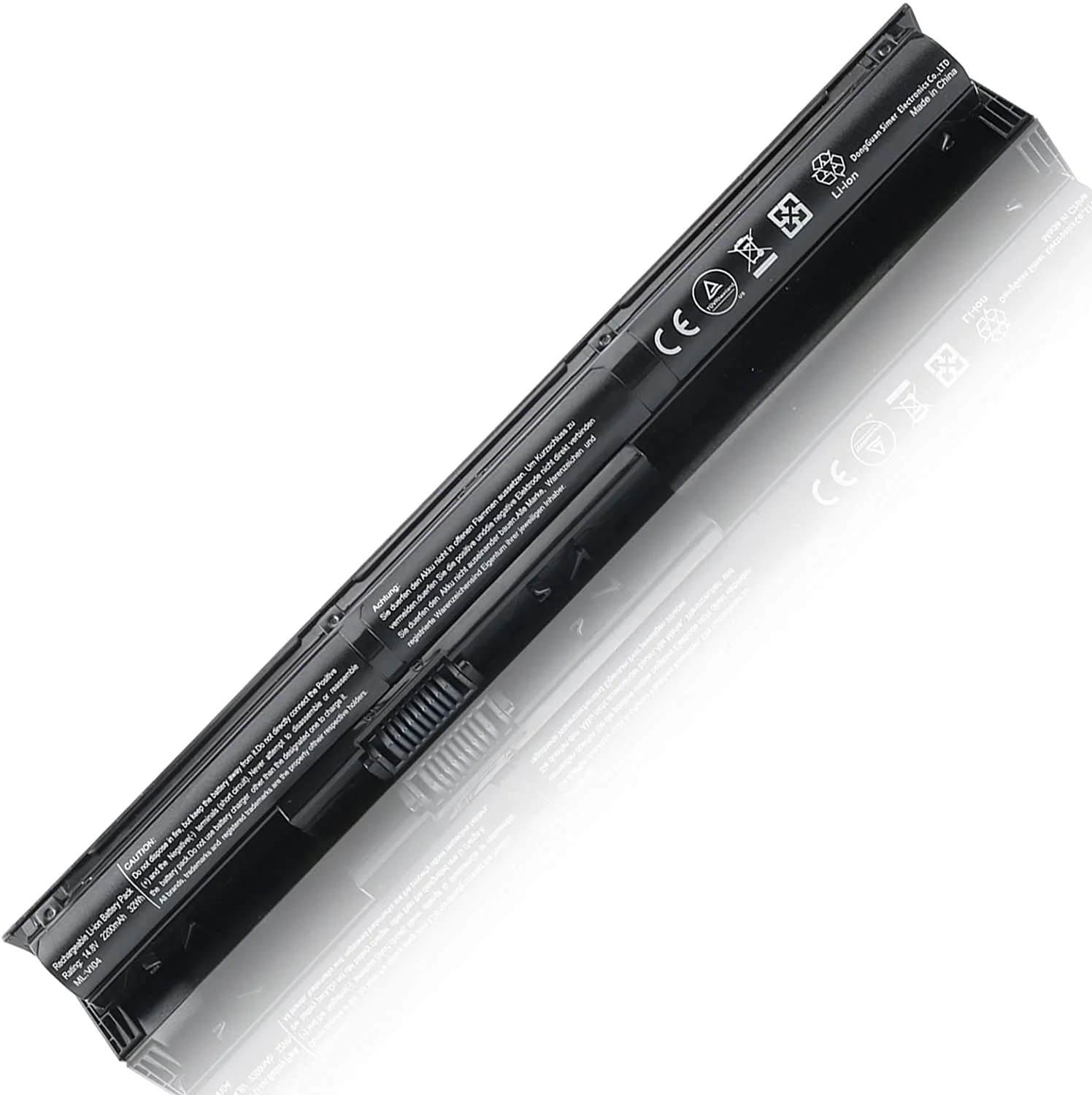 Battery lithium ion VI04 laptop battery rechargeable batteries 14.8V ...