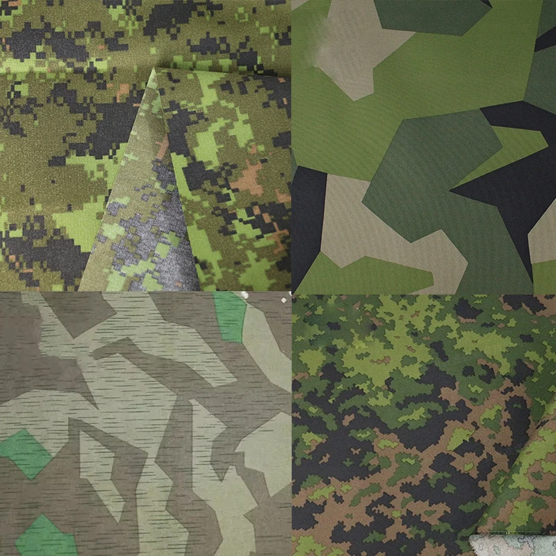 500D Nylon MCTP Multicam Camouflage Fabric British DPM Split Waterproof ...