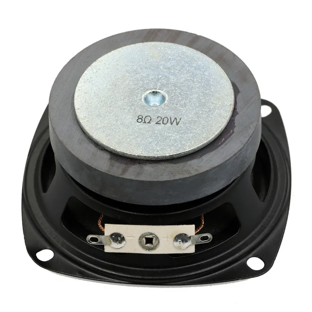 Altavoz estéreo Hifi portátil, 2 piezas, 8 Ohm, 20W, 4 Ohm, 30W, 3 pulgadas, 78MM