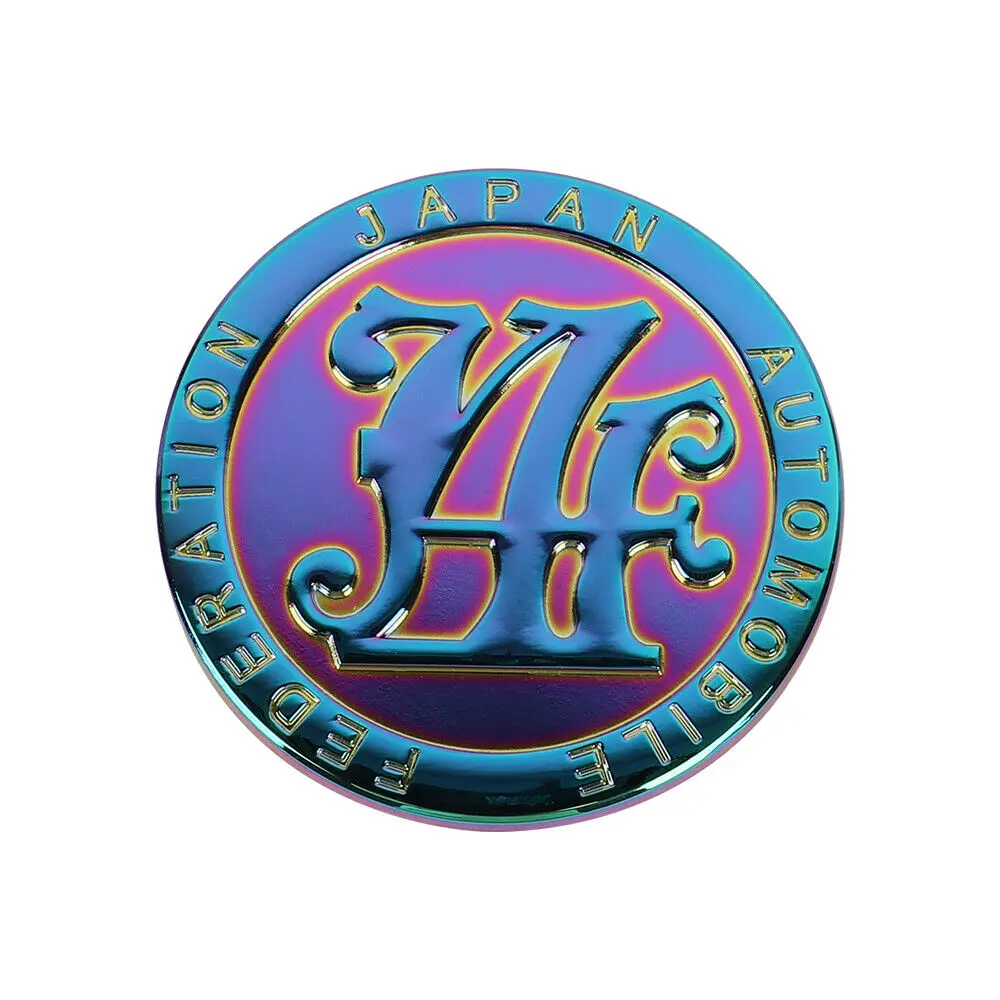 Japan-Automobile-Federation-Front-Grill-Badge-jdm-JAF-Metal-Emblem ...