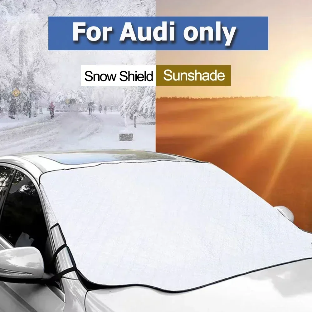 For Audi A1 A4 A5 A7 A8 S4 S5 A6 S6 S8 Q3 Q4 Q5 Q6 Q8 Car Anti-Snow ...