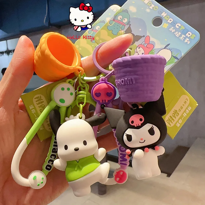 Kawaii-kuromi-schl-ssel-bund-cartoon-spielzeug-puppe-pochacco-melodie ...