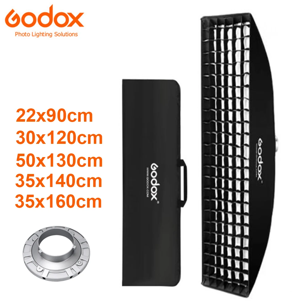 Godox 22x90cm 30x120cm 50x130cm 35x140cm 35x160cm Rectangle Strip ...