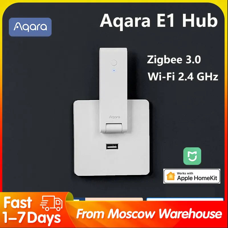Aqara Hub E1 Modems & Gateways For Smart Home Network Zigbee3.0 Voice Control Support Mijia App ...