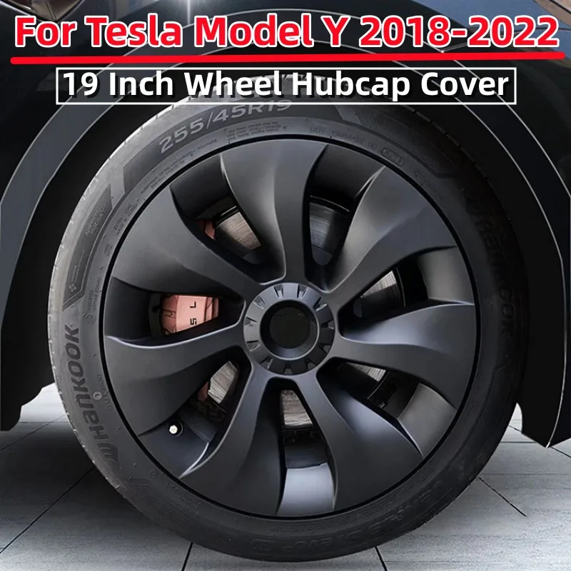 19 Inch Hub Cap For Tesla Model Y Wheel Hubcap Original Car Replacement ...