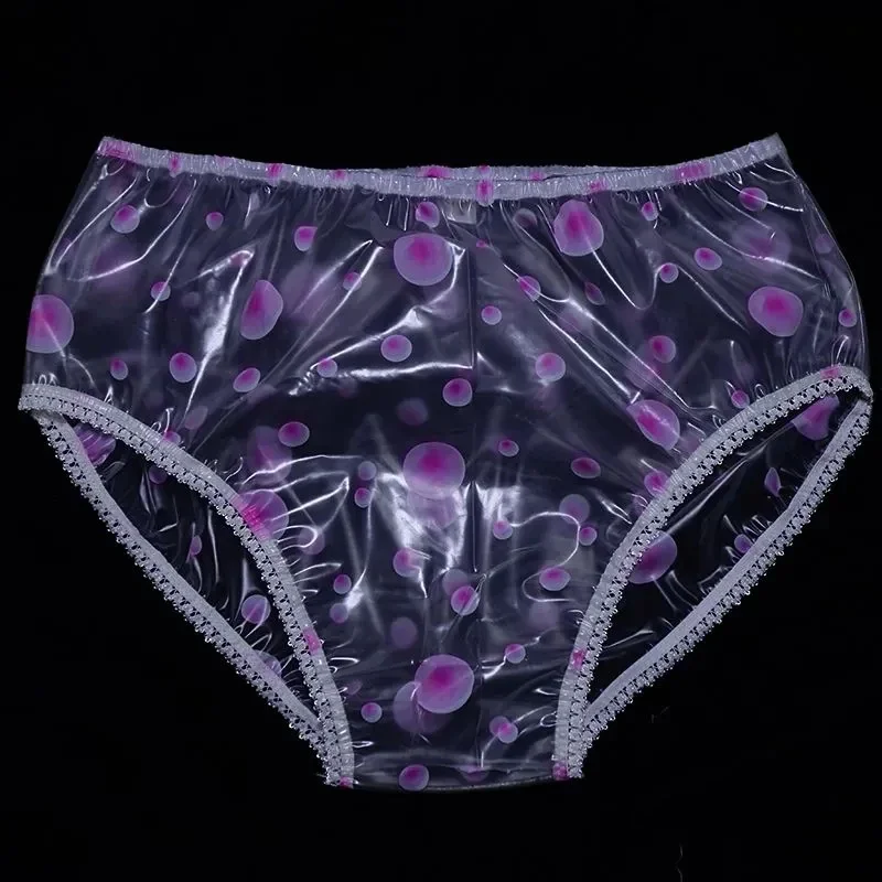 Men-Lace-PVC-Transparent-Plastic-Underpants-Smooth-Soft-Glossy-Silent ...