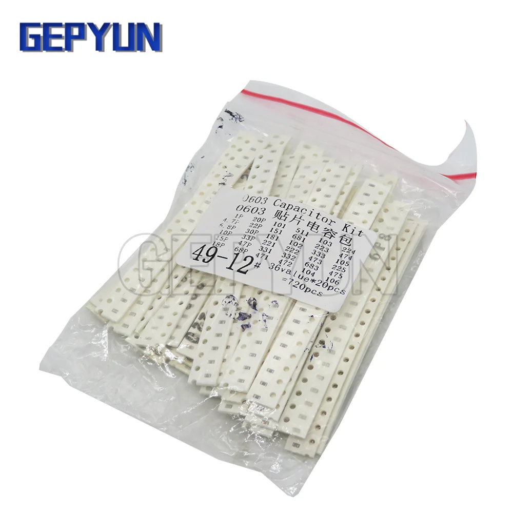 720pcs-0603-SMD-Capacitor-sortido-kit-1pF-10uF-componente-diy-amostras ...