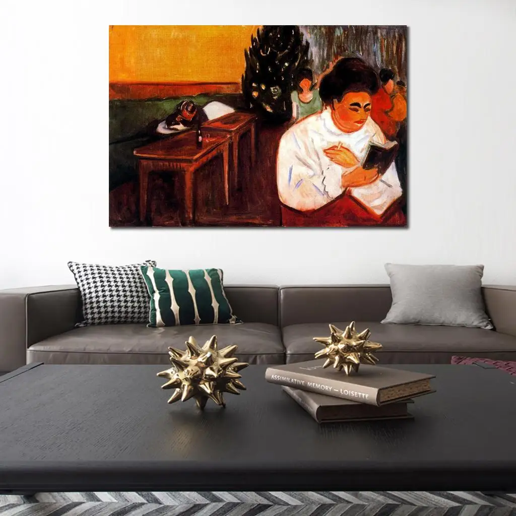 Christmas in the Brothel Edvard Munch reproduction art High quality ...