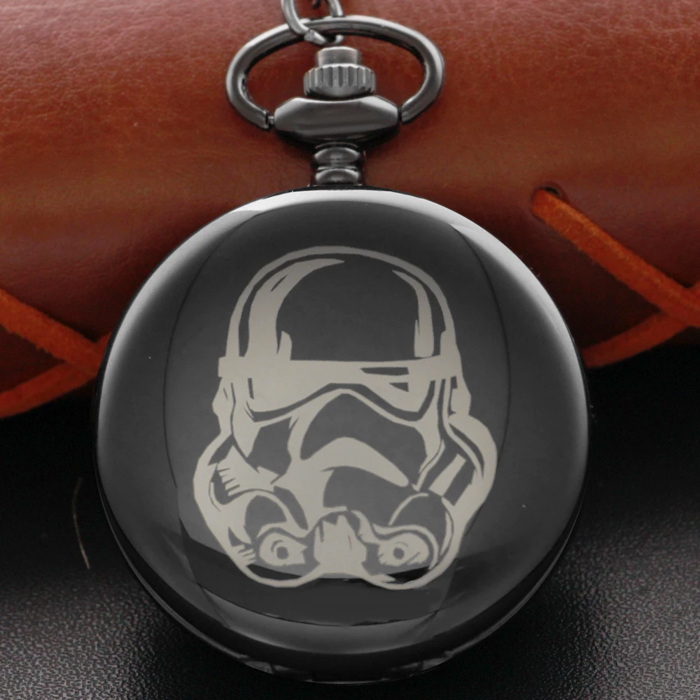 Vintage-Villain-Soldier-Pattern-Steampunk-Quartz-Pocket-Watch-Necklace ...