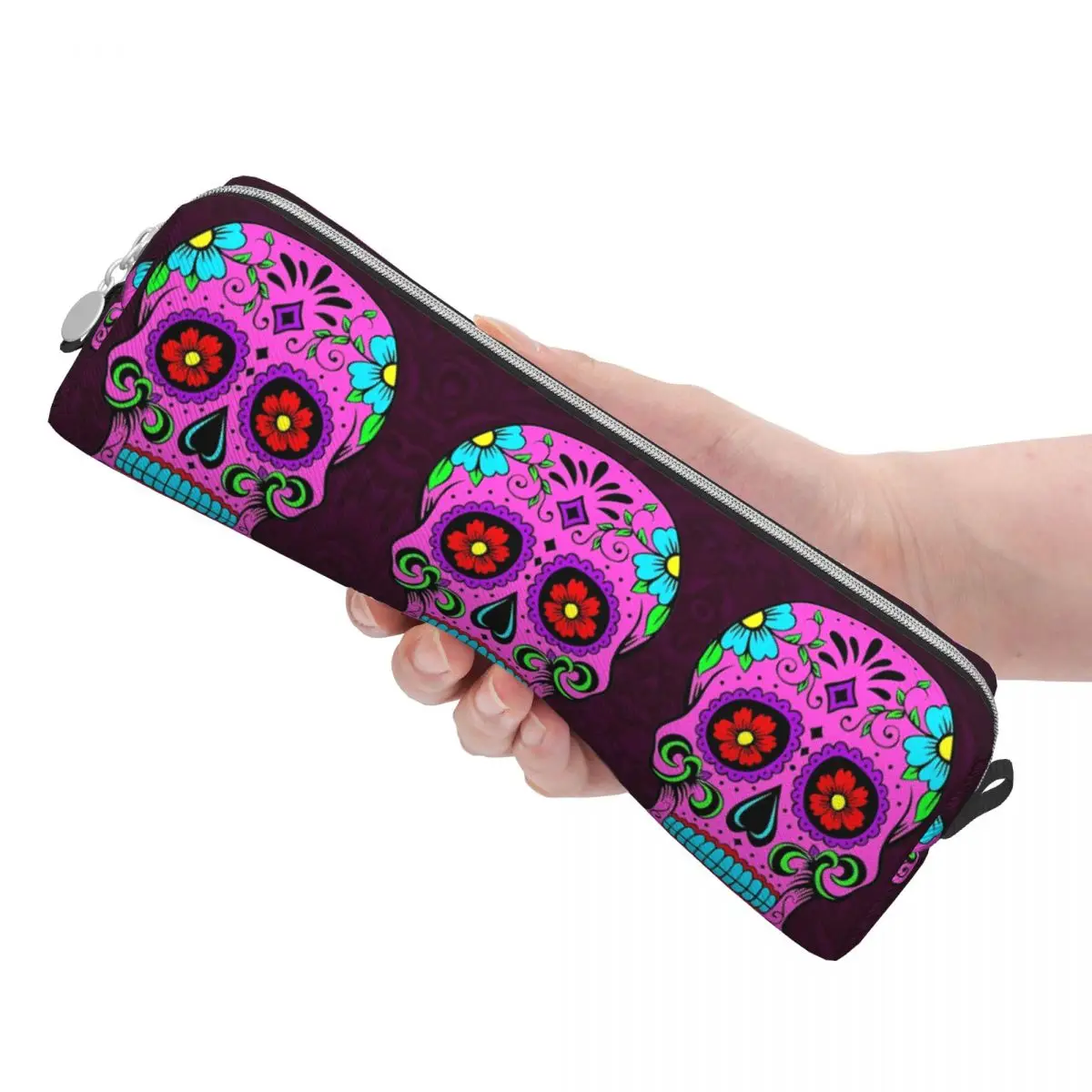 Colored-Skeleton-Pencil-Case-Creative-Boy-Girl-Aesthetic-Pencil-Pouch ...