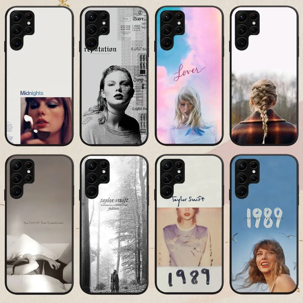 Singer-T-Taylor-S-Swift-Phone-Case-For-Samsung-Galaxy-S22-S23-S30-Note ...