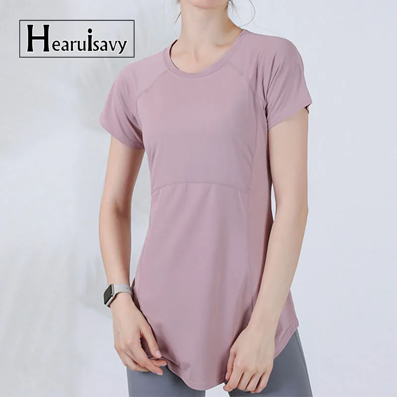 New-Summer-Quick-Dry-Gym-Top-Women-Sports-Shirts-Breathable-Sportswear ...