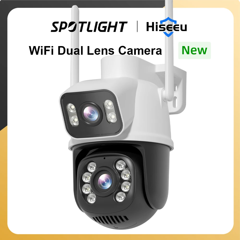 Hiseeu-4K-8MP-PTZ-WIFI-Camera-Dual-Lens-Dual-Screen-IP-Camera-Outdoor ...