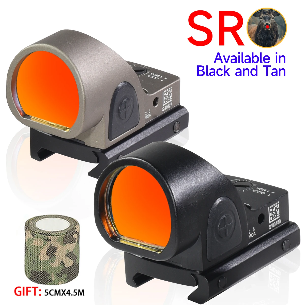 SRO-Mini-Red-Dot-Sight-Reflex-Collimator-Tactical-Compact-RifleScope ...