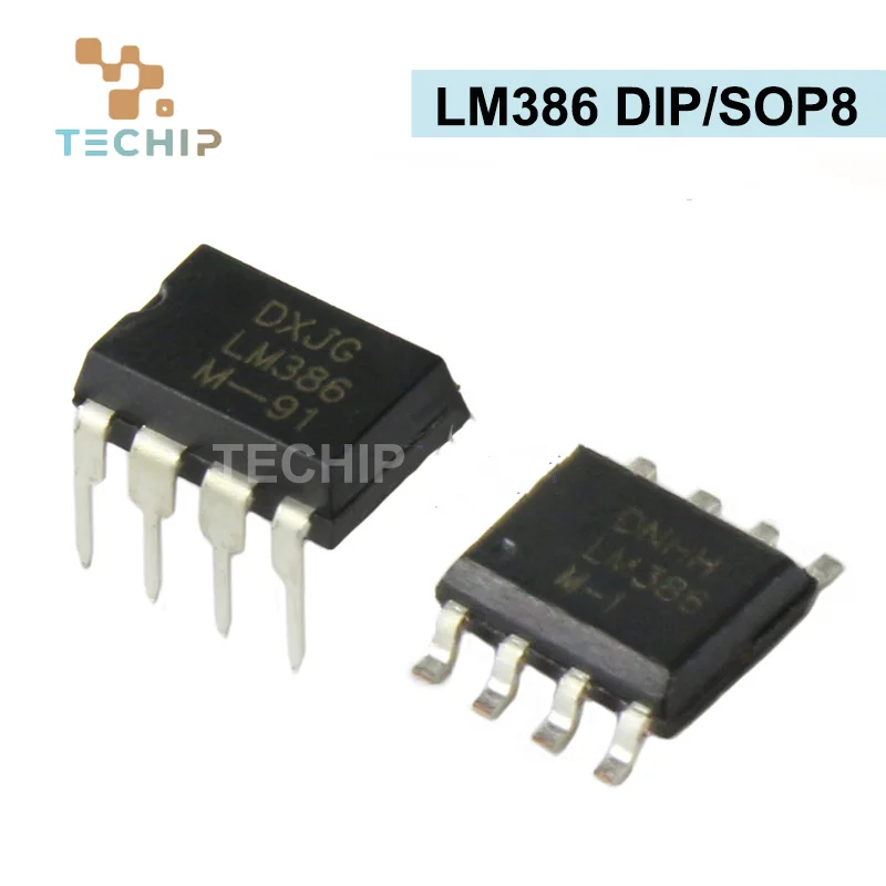 10pcs 100% New LM386 LM386N LM386M LM386L Audio Power AMPLIFIER IC DIP-8 SOP-8