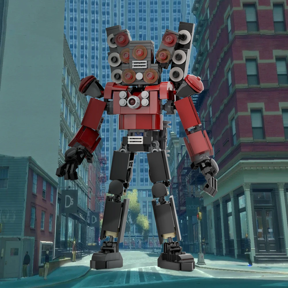 Moc Titan Speakerman el altavoz Titan modelo de Videos divertidos de ...