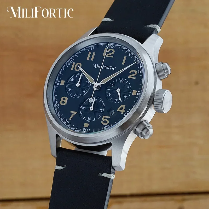 Milifortic-Solar-powered-Military-Chronograph-Watch-Calendar-10ATM ...