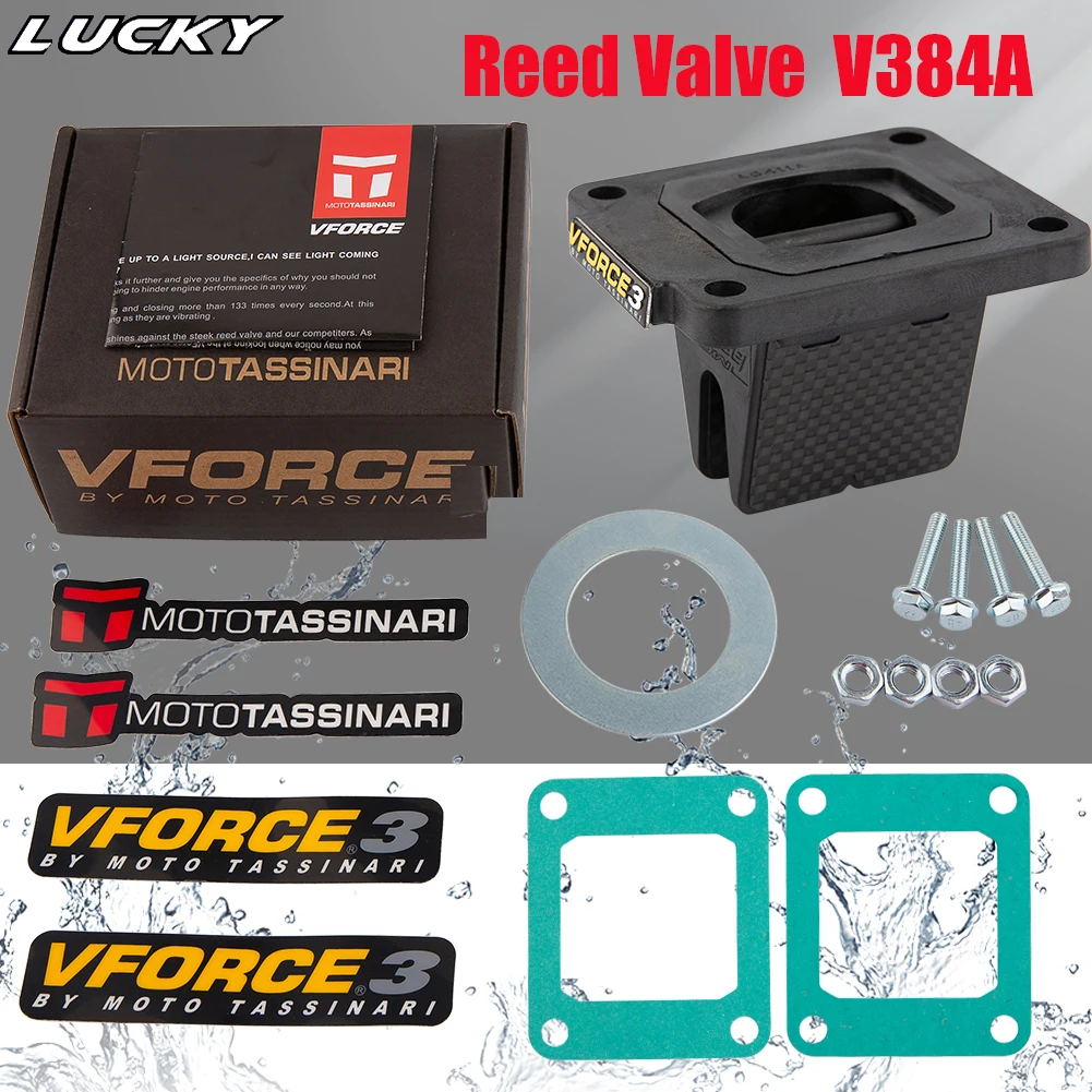 Motorcycle-Reed-Valve-V384A-V-Force-For-Kawasaki-KX80-KX85-KX100-Suzuki ...