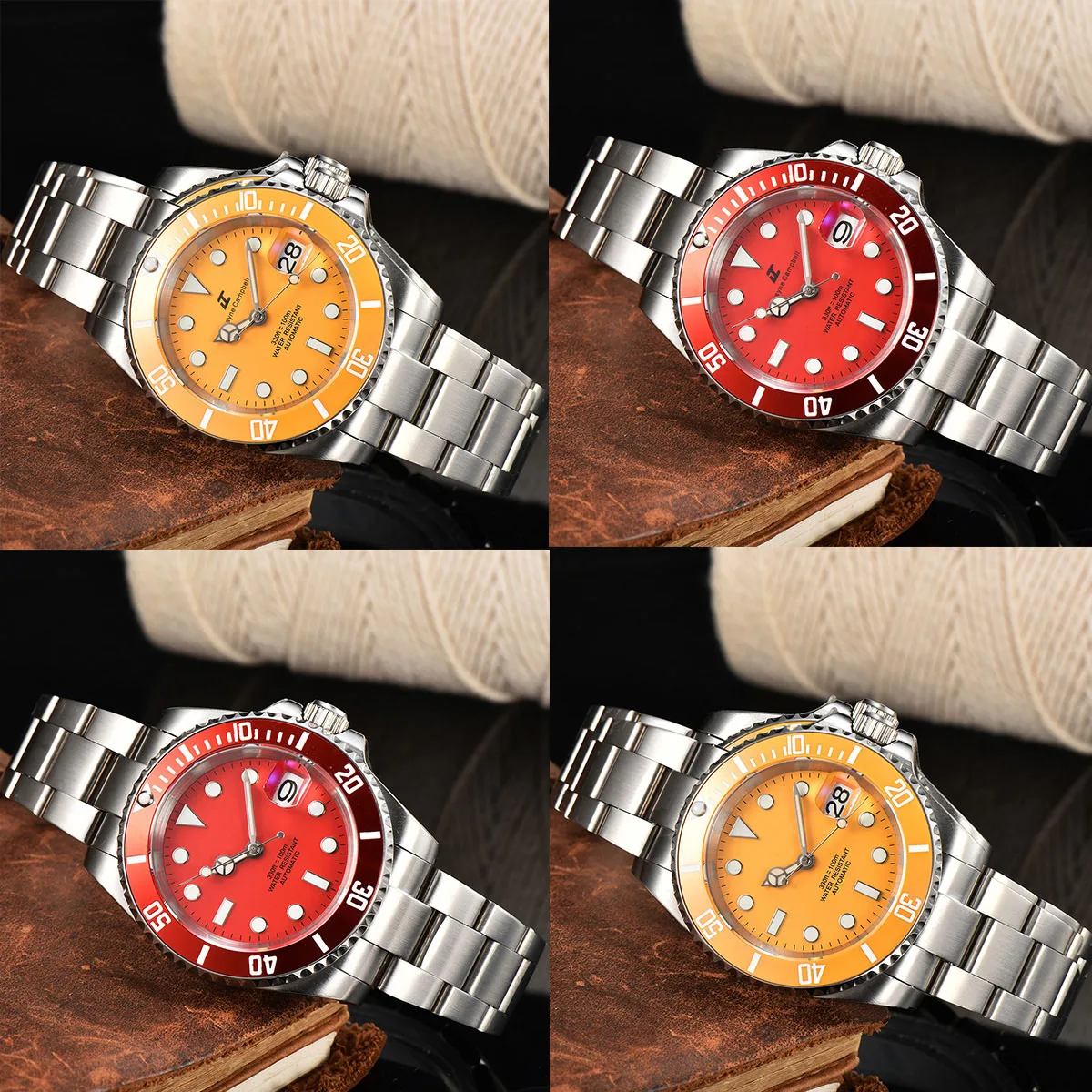 New NH35 NH36 Men's Automatic Watch Sapphire Crystal Luxury Men's Watch ...