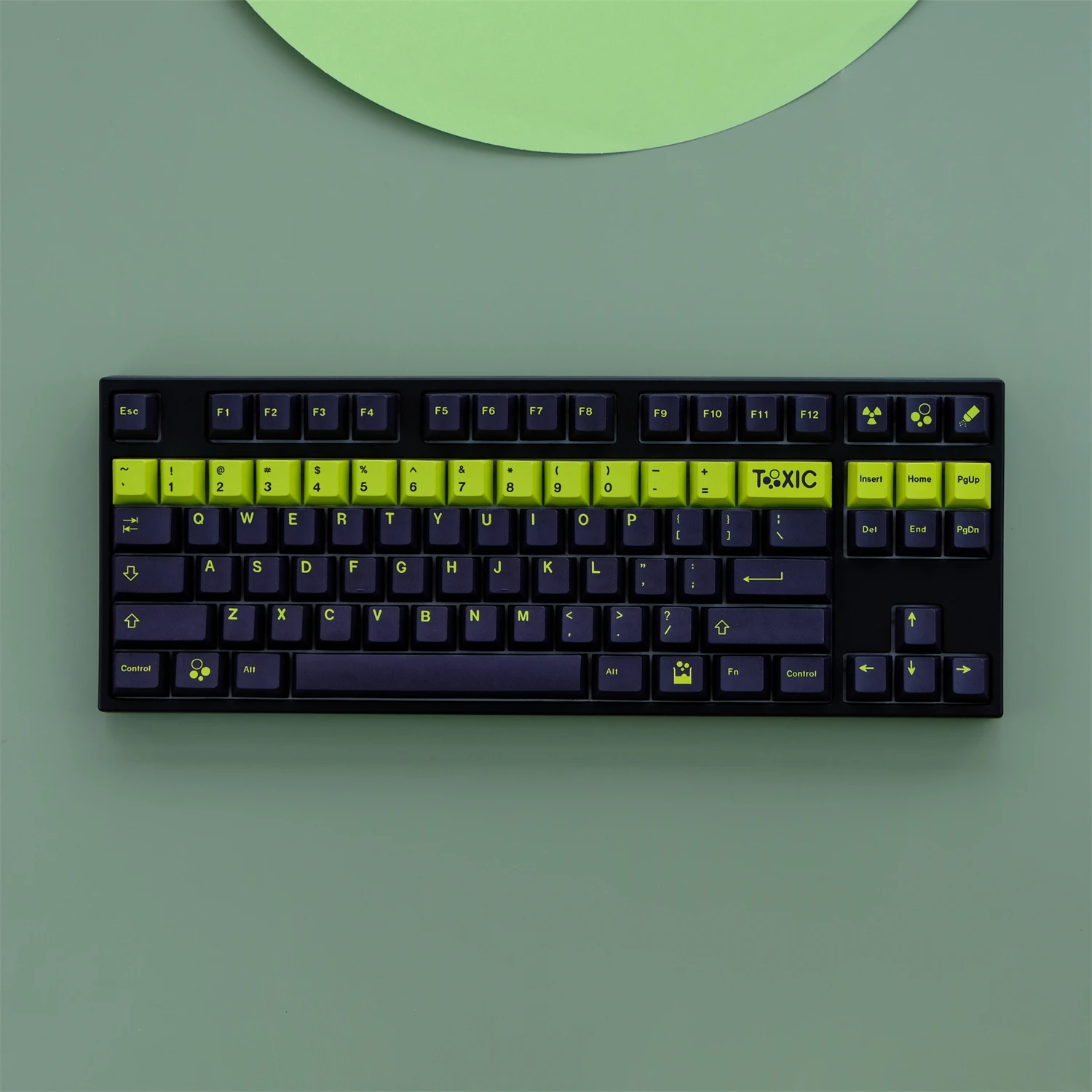129 Key GMK Toxic Keycaps PBT Dye Sublimation Cherry Profile ...