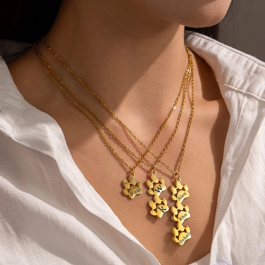 Acheerup-Personalized-Engrave-Names-Necklace-for-Women-Stainless-Steel ...