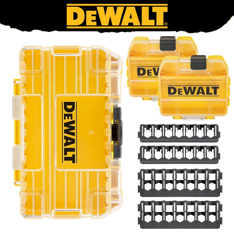 DEWALT-TSTAK-DT70801-Yellow-Small-Box-Tough-Case-Storage-Screws-Bits ...