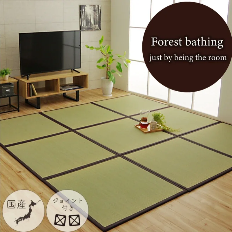 Japanese Rush Grass Tatami Mat Carpet Traditional Asian Design Tatami ...