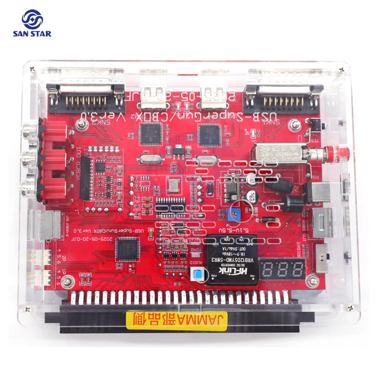 Mega Supergun V3.0 Arcade Jamma Gamepad Conversor, Jamma, USB, Neo Geo ...
