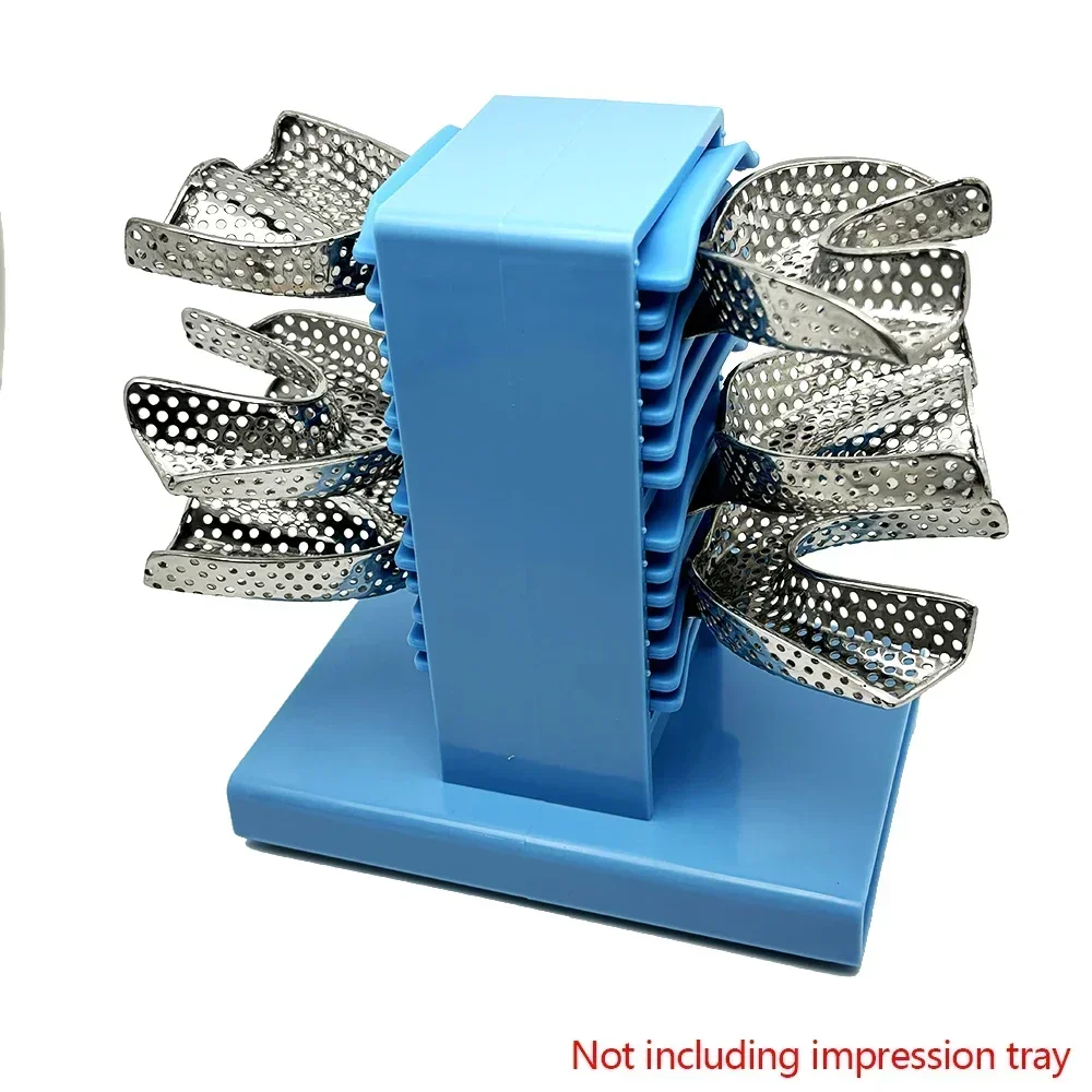 Dental Impression Tray Holder Plaster Stand Plastic Soft Silicone Tooth ...