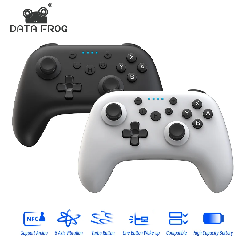 DATA-FROG-Wireless-Controller-For-Switch-Pro-Bluetooth-Gamepad-for ...