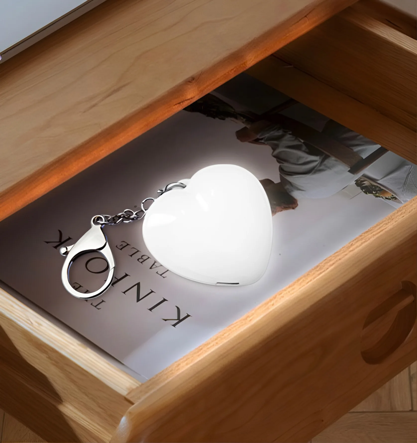 Heart-shaped-Nightlight-Touch-Operation-Soft-Charging-Small-Light ...