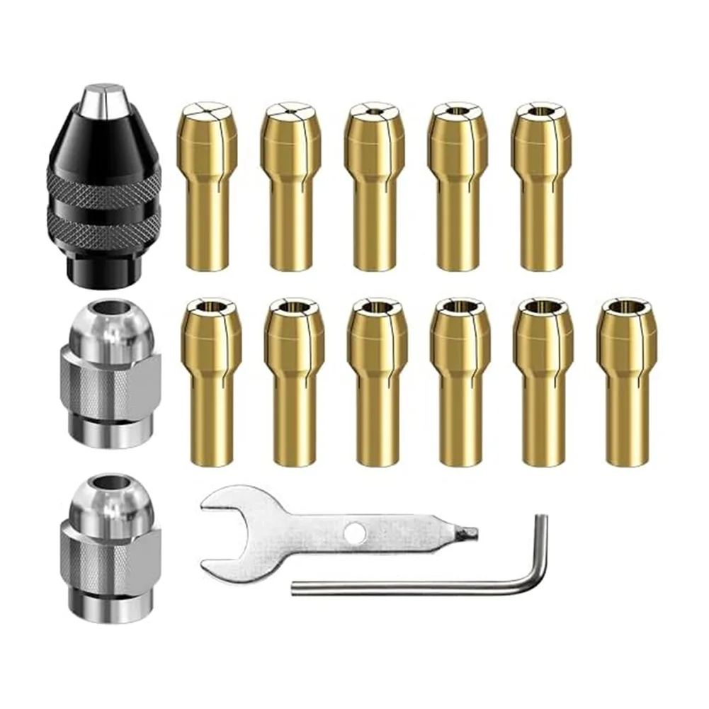 M8-Drill-Chuck-Collet-Set-Feito-de-Lat-o-Projetado-para-Fixa-o ...