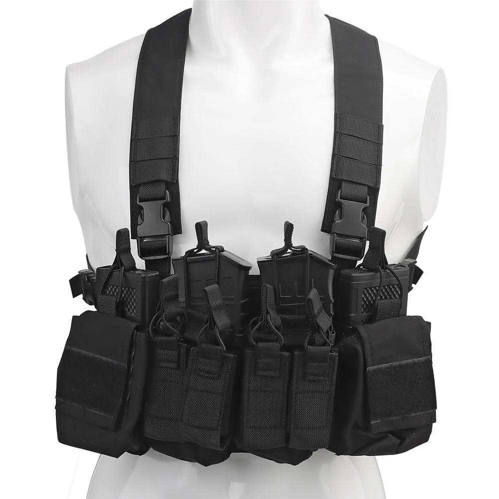 Tactical-D3CRX-Chest-Rig-Vest-Armor-Plate-Carrier-Harness-Hunting ...