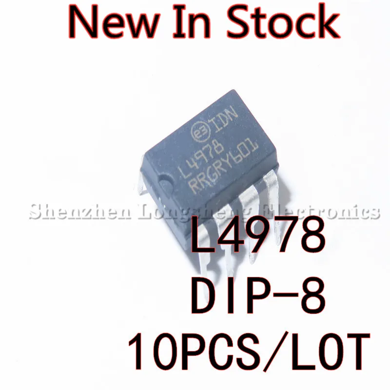 10pcs/lot New L4978 Dip-8 Regulator Ic Switching Regulator In Stock ...
