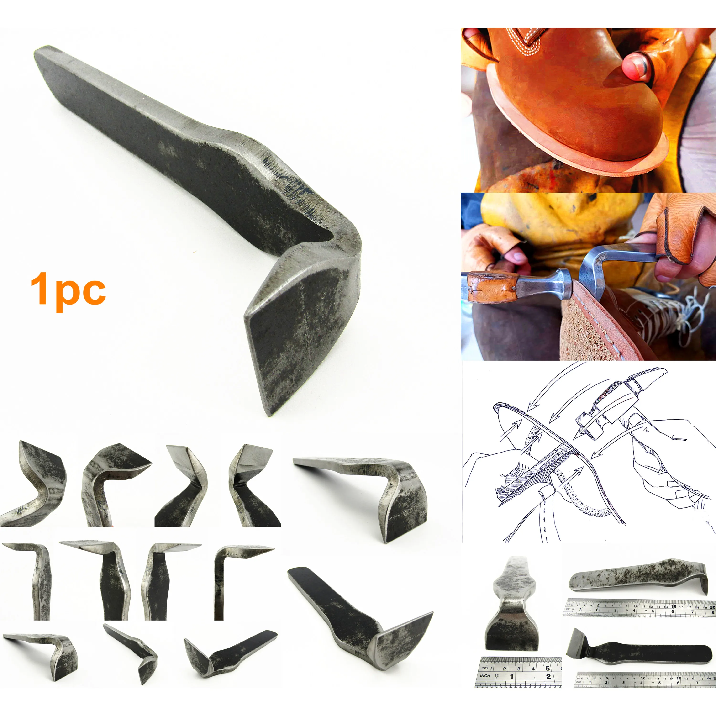 Israel Ancient Tool Awl And Hammer